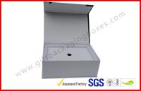 China Embossing / UV Coating Rigid Gift Packing Boxes collapsible Rectangle , size customized for sale