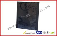 China Black Drawer Luxury Gift Boxes Foil  Logo In Silver With PVC Sleeve for sale