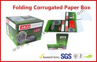 China Foldable Corrugated Paper Box Flue Matt Lamination For Led Light for sale
