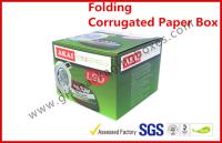China Foldable Corrugated Paper Box Flue Matt Lamination For Led Light for sale