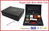 China Rigid Luxury Gift Boxes With Foil Lid And Base Matt Lamination for sale