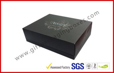 China Rigid Luxury Gift Boxes With Foil Lid And Base Matt Lamination for sale