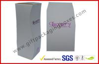 China Collapsible Turned Edge Box / Cardboard Storage Boxes With  Foil for sale