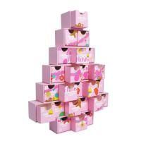 China 1200g Christmas Advent Calendar Box For Kids Gift Tree Treasure Type for sale