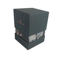 China Luxury Jars Lid Candles Packaging Boxes 350g Paperboard Private Labels for sale
