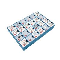 China Gift Paper Cardboard Christmas Candy Box Luxury Drawer Chocolate Advent Calendar Box for sale