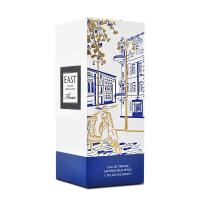 China Square Luxury Gift Packaging Box For Perfumes Bottle Black 1200 Gsm Cardboard for sale