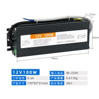 China 8.3A 24V 12V 100W LED Power Supply Waterproof IP67 LED Driver for sale