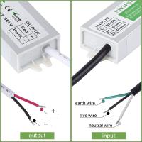 China Waterproof 12V LED Power Supply AC 110V / 220V To DC 12V 60Hz for sale