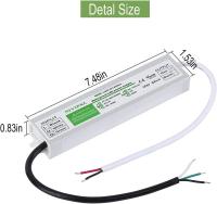 China 110V 220V AC DC 300W 12V 25A LED Waterproof Power Supply IP67 for sale