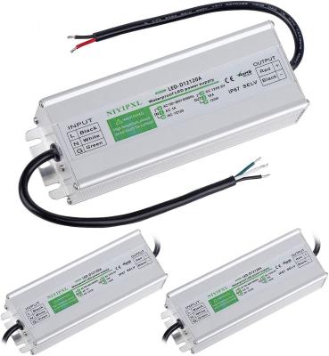 China 110V 220V AC DC 300W 12V 25A LED Waterproof Power Supply IP67 for sale