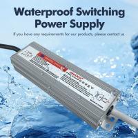 China 24w 100w 200w 12v 24v Led Strip Waterproof Switching Power Supply IP67 for sale