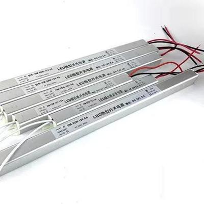 China 12v 36w 48w 60w 72w 100w LED Strip Power Supply Ultra thin Led driver 12v for lighting box for sale