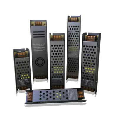 China 10a 24V LED Power Supply 150w 200w 250w 400w Ac Dc Slim Switching Power Supply for sale