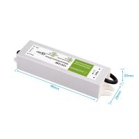 China 12V 80W Regulated Rainproof LED Power Supply For Outdoor LED Lighting for sale