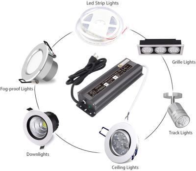 China AC 110V 220V Power Transformers Dimmable LED Power Supply 60W 100W 120W for sale