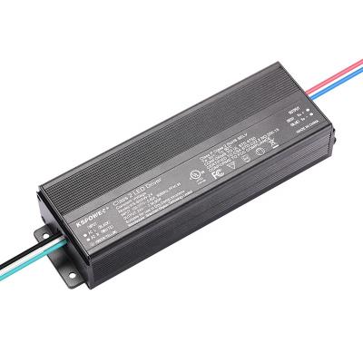 China Triac Dimmable Waterproof LED Power Supply 12V DC Green Independent Led Light Driver for sale