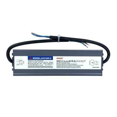 China LED Driver Switch Mode Led Dimmable Power Supply AC DC 24V 200W Switching Power Supply for sale