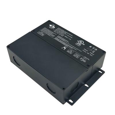 China Dimmable 0-10v 1-10v 10v PWM Dimmable LED Driver With Metal Junction Box for sale