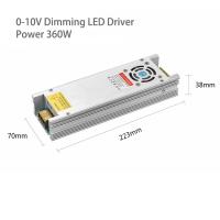 China Triac Dim 5 In 1 DC Dimming 0 10V LED Driver 60W 100W 200W 300W 12V 24V for sale