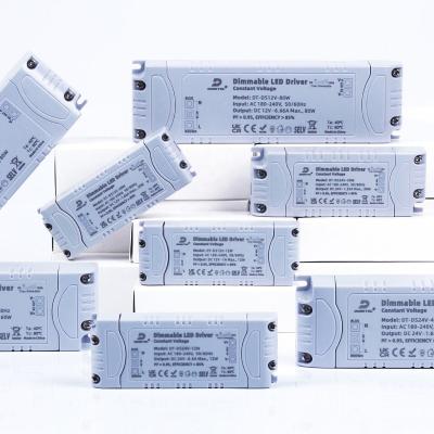 China IP20 Dual Channel Single Out Mini Triac Dimmable LED Driver 180-240V DC 12V 24V for sale
