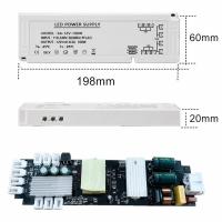 China Constant Voltage 24V 12V Triac Dimmable LED Driver Cabinet Light Switch Sensor for sale