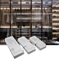 China Constant Voltage 24V 12V Triac Dimmable LED Driver Cabinet Light Switch Sensor for sale