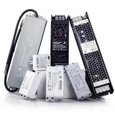 China Outdoor Lighting Transformer 100W LED Strip Power Supply Driver 12V 24V Low Voltage for sale