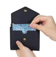 China Fashionable Design Custom Logo Keychain Compact Female Card Wallet for sale