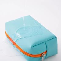 China Mini Pu Leather Pouch Bags Small Travel Waterproof Cute Girls Portable Cosmetic Makeup Bag for sale