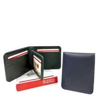 China Wallet For Men-genuine Leather Rfid Blocking Bifold Stylish Wallet for sale