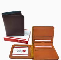 China Wallet For Men-genuine Leather Rfid Blocking Bifold Stylish Wallet for sale