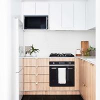 China Modern Style Matt Finish Melamine Kitchen Cabinet For Apartment for sale