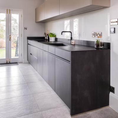 China Customized Matt Lacquer Kitchen Cabinets Modern Style Kitchen Cabinets Designs for sale
