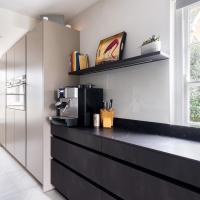 China Customized Matt Lacquer Kitchen Cabinets Modern Style Kitchen Cabinets Designs for sale
