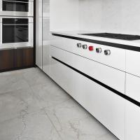 China High Gloss Lacquer Kitchen Cabinet 18mm Waterproof Plywood Board L Shaped with Island for sale
