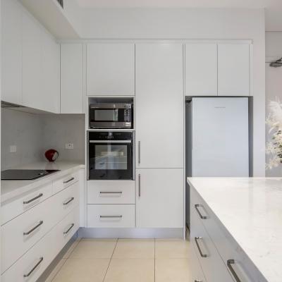 China PVC Modern Modular Kitchen Island Base Cabinets Furniture for sale