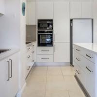 China PVC Modern Modular Kitchen Island Base Cabinets Furniture for sale