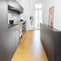 China Assemble Luxury Kitchen Modern Melamine Cabinets ODM OEM for sale