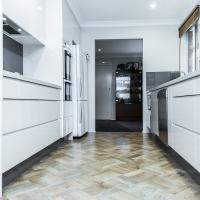 China White Acrylic Kitchen Cabinet High Gloss Modern for sale