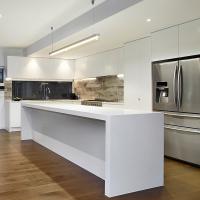 China Popular White Simple Style Kitchen Cabinet Design Wholesale Modular Kitchen Cabinet for sale