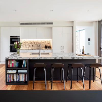China White Black Lacquer Kitchen Cabinets Furniture Pantry Cabinet for sale