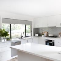 China White Shaker Kitchen Cabinets Lacquer Kitchen Cabinets For American Market for sale