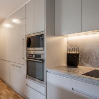 China Modern High Gloss Lacquer Cabinets  Matt Grey White for sale