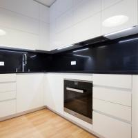 China Acrylic Complete Gloss Kitchen Modular Cabinets Set Luxury White Modern Storage for sale