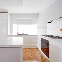 China Good Quality Melamine Kitchen Cabinet Modern Large Open Type Kitchen Cabinet for sale