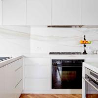 China Good Quality Melamine Kitchen Cabinet Modern Large Open Type Kitchen Cabinet for sale