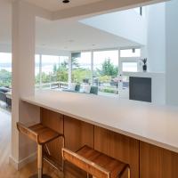 China Brown Wood Veneer  Kitchen Cabinet Complete Full Home Custom for sale