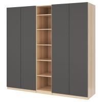 China Bedroom Swing Door Wardrobe Modern Modular Melamine Custom Sliding Wardrobe for sale