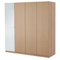 China Bedroom Swing Door Wardrobe Modern Modular Melamine Custom Sliding Wardrobe for sale